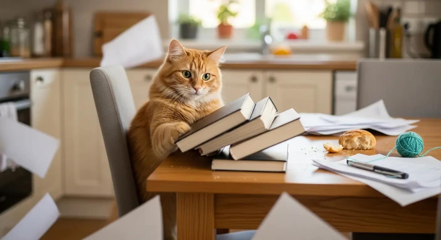 Why Do Cats Push Things Off Counters?
